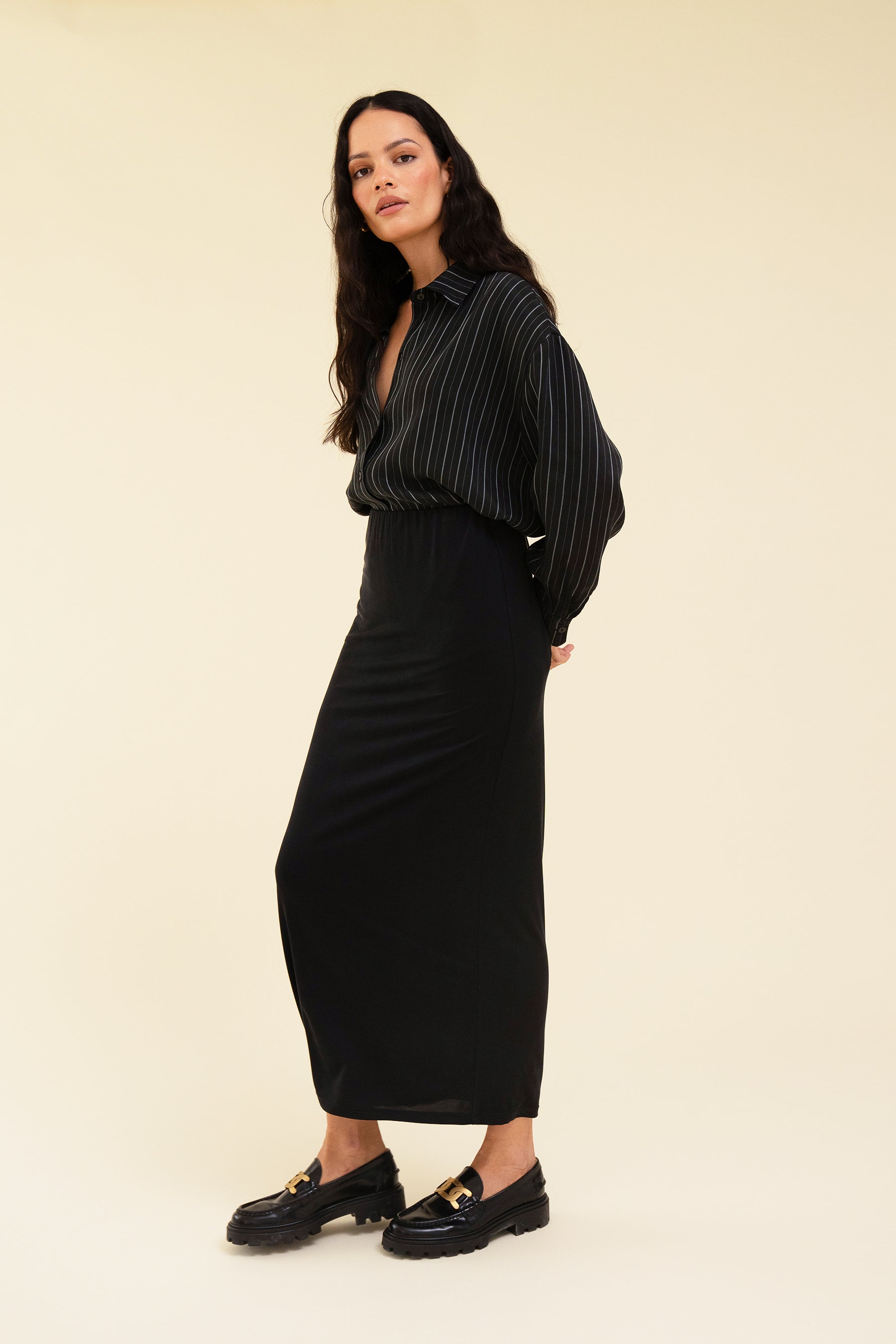 DELLA SKIRT - NOIR – SISTERHOOD