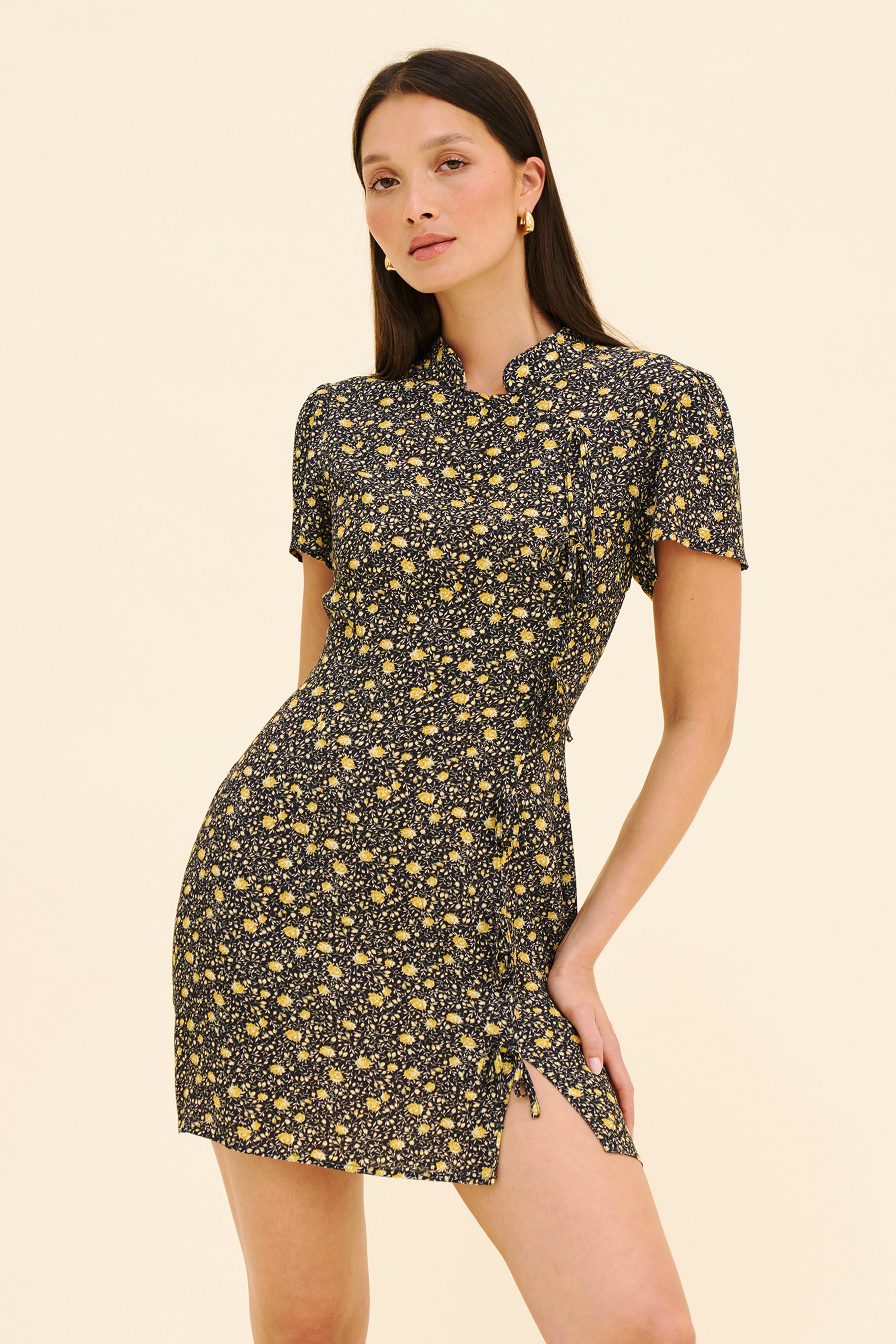 YUA DRESS - BLACK ROSE – SISTERHOOD