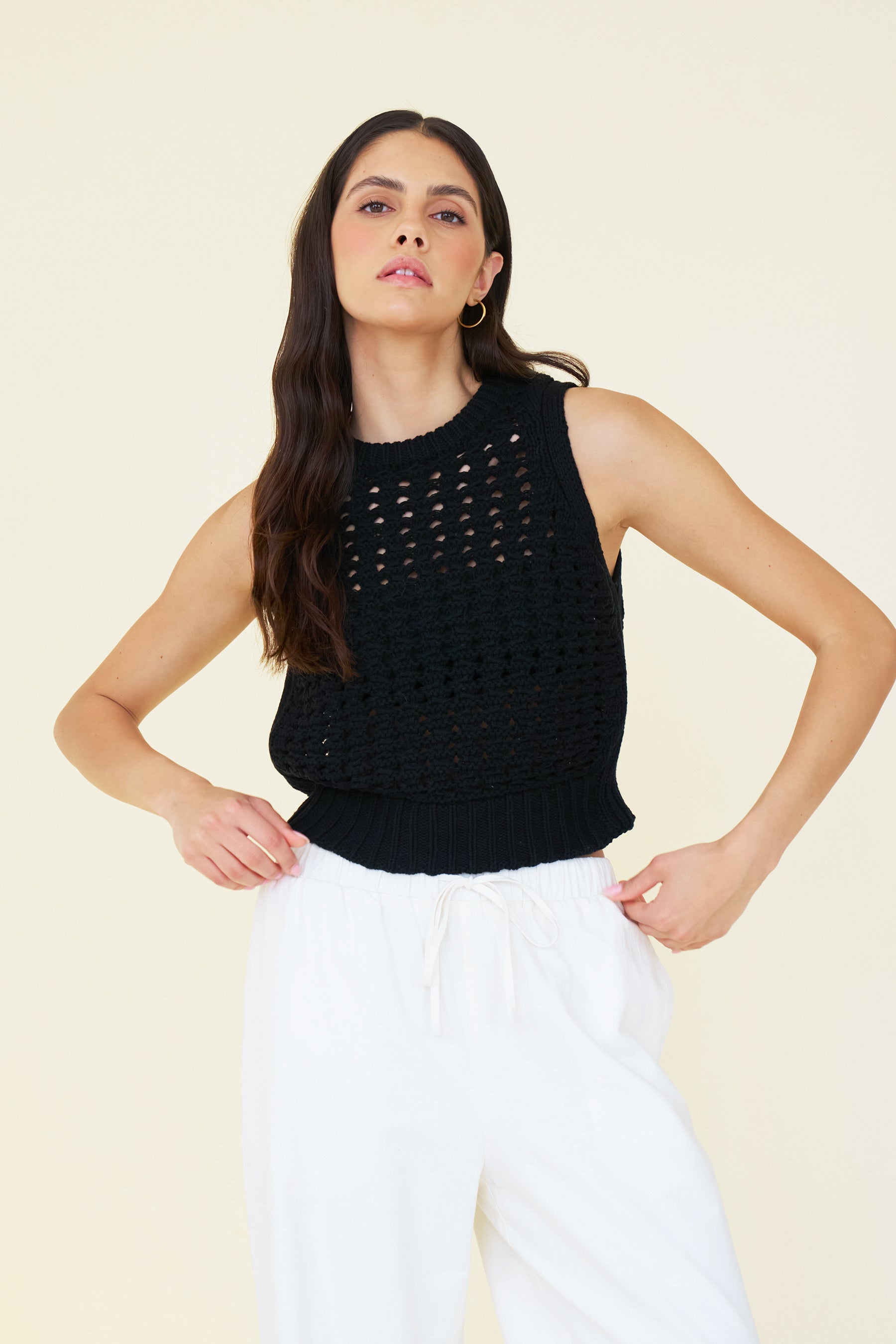 RILEY KNIT - NOIR – SISTERHOOD